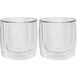 Zwilling Whiskyglas »Sorrento Bar« Doppelwandig, Borosilikatglas, 2-tlg., je 270 ml Transparent