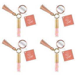 Essence Lipgloss »YEE HAW! lip beautifier key chain« Boots, Hat, Go! Transparenter, glitzernder Lipgloss für ein glänzendes Finish