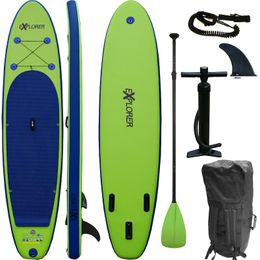 EXPLORER SUP-Board »320« grün/blau