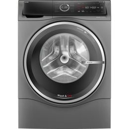 Bosch Waschtrockner »WNC254AS0« Serie 8 10, 5 kg /6 kg 70 dB(A) Wash & Dry 45', automatische Waschmitteldosierung i-Dos, Home Connect grau Iron...