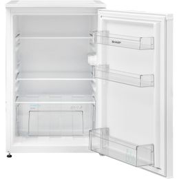 Sharp Table Top Kühlschrank »SJ-UD135T2W-EU« 83, 8 cm hoch 54 cm breit Weiß Energieeffizienzklasse D