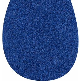 Grund Badematte »Cover« Höhe 12 mm rutschhemmend beschichtet fußbodenheizungsgeeignet schnell trocknend einfarbiger WC-Deckelbezug blau...
