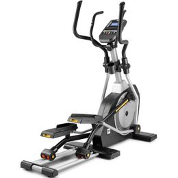 BH FITNESS Crosstrainer »i.FDC20 Studio G868I« Schwungmasse ca. 35 kg, 24 Widerstandsstufen grau/gelb