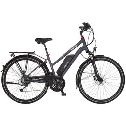 FISCHER BIKE FISCHER FAHRRAD &raquo;VIATOR ETD 2222 557&laquo; 24 Gang Shimano Altus Schaltwerk Kettenschaltung Heckmotor 250 W Pedelec, Elektrofahrrad f&uuml;r Damen anthrazit...