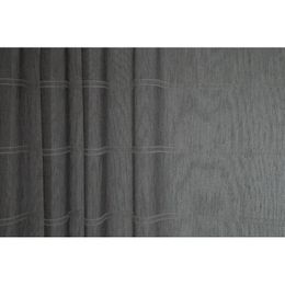 HOMING Gardine &raquo;Levi&laquo; &Ouml;sen 1 Stk. tlg. blickdicht, Bord&uuml;re, Wohnzimmer, Schlafzimmer grau Obermaterial: 100% Polyester 245 cm