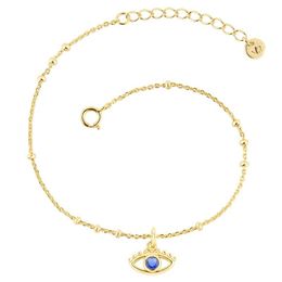 Glanzstücke München GLANZSTÜCKE MÜNCHEN Armband »GSM1010« mit Zirkonia gelbgold + blau none Armband für Damen
