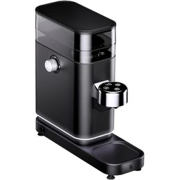 WMF Kaffeemühle »Lumero« 150 W Kegelmahlwerk 180 gBohnenbehälter 40 Mahlgrade, Edelstahlmahlwerk, LED-Display, 150 Watt, Cromargan Schwarz