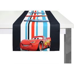 WIRTH Tischläufer »Cars Stripes« Walt Disney blau Obermaterial: 100% Polyester B/L: 150 cm x 50 cm
