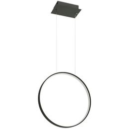 SOLLUX LIGHTING H&auml;ngeleuchte &raquo;RIO&laquo; LED-Modul 1 Stk. Neutralwei&szlig; Slush -Einstellung Schwarz