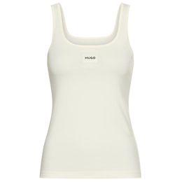 HUGO UNDERWEAR Trägertop »VEST RED LABEL« mit rotem Labelaufnäher Natural 102 S S Tanktop von HUGO Womanswear