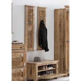Sit Garderoben-Set »Frigo« Set, 3 Stk. tlg. natur 1 kleiner Schuhschrank, 2 Garderobenpaneele