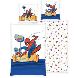 Spiderman Wendebettwäsche »« 2 Stk. tlg. mit tollem Motiv bunt Obermaterial: 100% Baumwolle B/L: 135 cm x 200 cm
