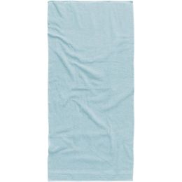 Tom Tailor HOME Saunatuch »Color Bath« mit Logo in Bordüre hellblau Obermaterial: 100% Baumwolle B/L: 80 cmx200 cm