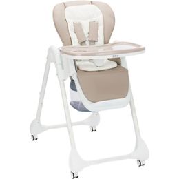 fillikid Hochstuhl &raquo;Mio, wei&szlig;/taupe&laquo; () grau