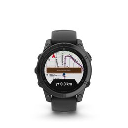 Garmin Smartwatch »fenix E - 47 mm« (3, 3 cm / 1, 3 ′′) Schwarz/Dunkelgrau