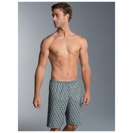 TRIGEMA Bermudas &raquo;Bermuda mit Allover-Print&laquo; navy M - US-Gr&ouml;&szlig;en US-Gr&ouml;&szlig;en M DELUXE-Single-Jersey