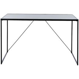 Jahnke Schreibtisch »GLAM DESK« 1 Stk. tlg. Sicherheitsglas Schwarzglas/Schwarz + Schwarz + Schwarzglas