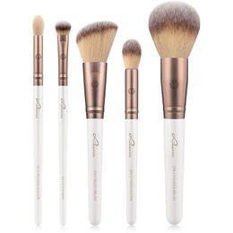 LUVIA COSMETICS Kosmetikpinsel-Set »Daily Essentials« Nurai-Pinselhaar, vegan und hautfreundlich, verliert keine Haare. coffee die 5 wichtigsten...