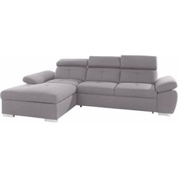 exxpo - SOFA FASHION Ecksofa »Spring, super bequem, mit Armteil- und Kopfteilfunktion, OTTOs Choice« L-Form, wahlweise mit Bettfunktion und...