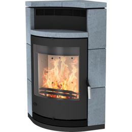 FIREPLACE Kaminofen &raquo;Lyon Speckstein&laquo; Eckofen schwarz Ein Hingucker in jedem Wohnraum