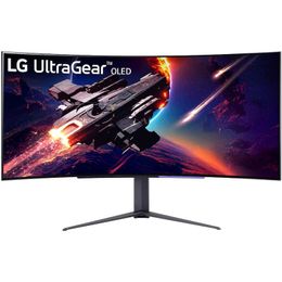 LG LED-Monitor »45GR95QE-B« 113 cm/45 ′′ 3440 x 1440 px Wide Quad HD 0, 03 Reaktionszeit 240 Hz schwarz