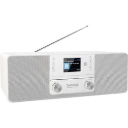 Technisat Digitalradio (DAB+) »DIGITRADIO 370 CD BT« (Bluetooth Digitalradio (DAB+) UKW mit RDS 10 W) weiß