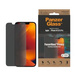 PanzerGlass Displayschutzglas »iPhone 14/13/13 Pro Privacy AB« transparent Schutzhüllenfreundlich
