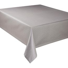 Curt Bauer Tischdecke »3947 Riga, mit Rautenmotiv, Damast-Tischwäsche« aus 59% Baumwolle, 41% Polyester, merzerisiert, mit Fleckschutz stone...