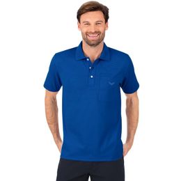 TRIGEMA Poloshirt »Poloshirt aus Single-Jersey« 1 Stk. tlg. royal XL XL DELUXE-Single-Jersey