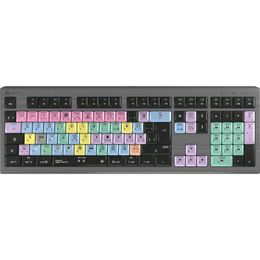 LogicKeyboard Tastatur &raquo;Apple Final Cut Pro X Astra 2 DE (Mac)&laquo; (USB-Anschluss Ziffernblock) bunt Entwickelt f&uuml;r Apple Final Cut Pro X,...