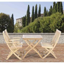 siena GARDEN Gartensessel »Paleros« Set, 2 Stk. tlg. braun