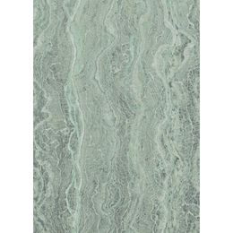 Komar Vliestapete &raquo;Digitaldruck Vlies - Marble Mint - Gr&ouml;&szlig;e 200 x 280 cm&laquo; bedruckt glatt Wohnzimmer, Schlafzimmer gr&uuml;n Vlies