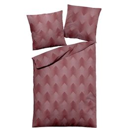 Dormisette Bettw&auml;sche &raquo;Grafik&laquo; 2 Stk. tlg. mit Grafikmuster burgundy Obermaterial: 100% Baumwolle B/L: 135 cm x 200 cm