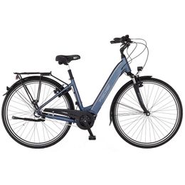 FISCHER BIKE FISCHER FAHRRAD »CITA 2.1i 418« 3 Gang Nabenschaltung Mittelmotor Pedelec, Elektrofahrrad für Damen u. Herren saphirblau matt