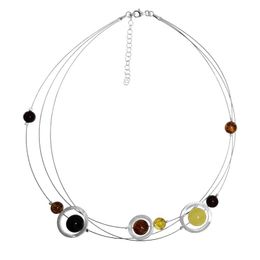 OSTSEE-SCHMUCK Collier &raquo;Collier Elska Collier Elska&laquo; 45cm Modernes und auff&auml;lliges Collier