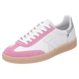 RIEKER SPORT Sneaker »San Diego Swing2GO«, Retro-Sneaker, Freizeitschuh, Halbschuh mit herausnehmbarem Fußbett weiß-pink 44 44 Sneaker im...