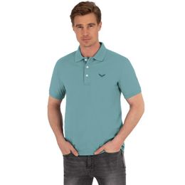 TRIGEMA Poloshirt »Poloshirt in Piqué-Qualität« 1 Stk. tlg. seegras XL XL Piqué Qualität