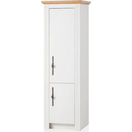 KOCHSTATION Hochschrank &raquo;KS-Westminster&laquo; im romantischen Landhausstil, H&ouml;he 202 cm, exclusiv by Otto Pinie Weiss Dekor