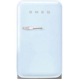 Smeg K&uuml;hlschrank &raquo;FAB5RPB5&laquo; 71, 5 cm hoch 40, 4 cm breit pastellblau Sicherheitsglas