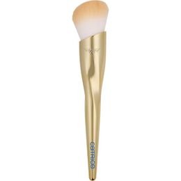Catrice Rougepinsel »Wonder Woman Blush Brush« Abgeschrägte, synthetische Borsten, streifenfreies Ergebnis. goldfarben Mit weichem, synthetischem...