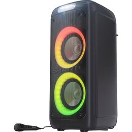Sharp Party-Lautsprecher »PS-949« Stereo (A2DP Bluetooth AVRCP Bluetooth Bluetooth 200 W) schwarz