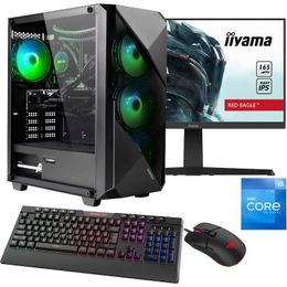 Hyrican Gaming-PC-Komplettsystem »Striker SET02282« 23, 8 ′′ Intel Core i5 GeForce RTX 3070 16 GB RAM 1.000 GB SSD Windows 11, i5-12400F, inklusive...