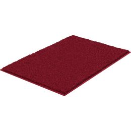 Grund Badematte »Concordia« Höhe 22 mm rutschhemmend beschichtet fußbodenheizungsgeeignet ruby Obermaterial: 100% Polyacryl rechteckig (50 cm x 60...