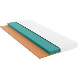 Schlaraffia Topper &raquo;GELTEX Next, Topper 90x200 cm und weitere Gr&ouml;&szlig;en&laquo; GELTEX Next Schaum mit klimaregulierenden Eigenschaften wei&szlig; Bezug (oben):...