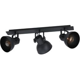 Eglo Deckenspot »BARNSTAPLE« E27 1 Stk. Deckenlampe schwarz
