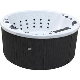 American Spa Whirlpool &raquo; Alaska&laquo; &Oslash;xH: 203x90 cm, f&uuml;r bis zu 6 Personen grau