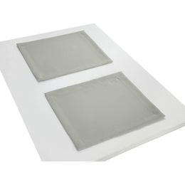 WIRTH Platzset &raquo;Peschiera&laquo; taupe Obermaterial: 70% Polyester, 30% Seide B/L: 40 cm x 35 cm