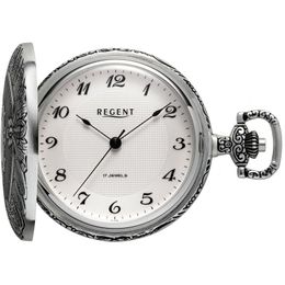Regent Uhren Regent Herren Taschenuhr &raquo;P725-19467749&laquo; Herrenuhr, Handaufzug, Acrylglas silber