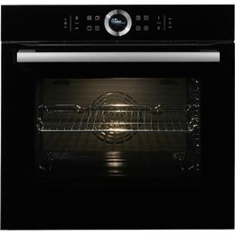 Bosch Einbaubackofen Serie 8 »HBG635BB1« mit Teleskopauszug nachrüstbar mit ecoClean Direct mit Pizzastufe schwarz