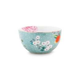 PIP Studio Tapas-Schale »Blushing Birds, Schale im 4er Set« 4 Stk. aus Porzellan Snackschale, Dipschale, Servierschale, Ø 12 cm blau